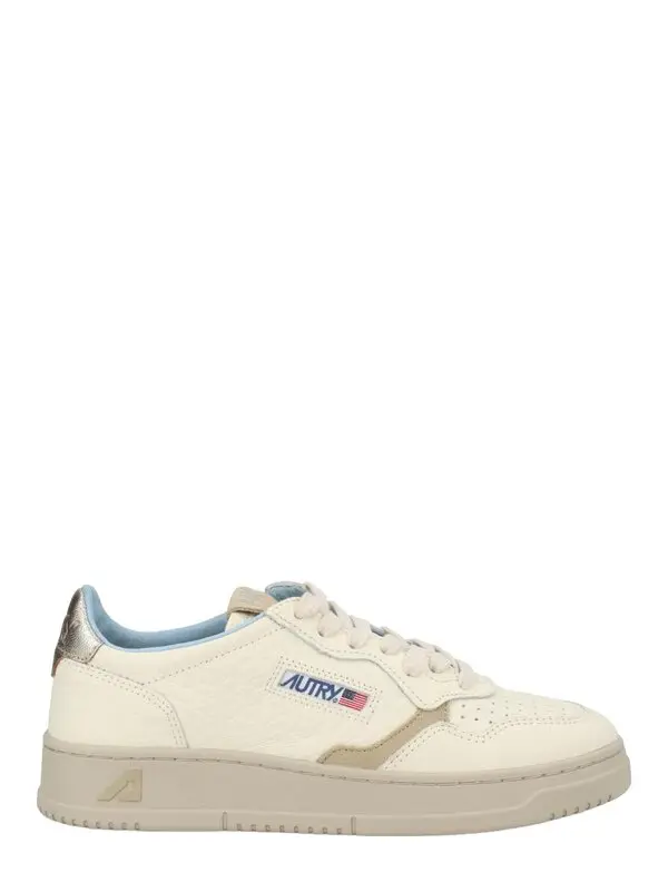 AUTRY Low Top Sneakers With Premium Leather Construction - Multicolour