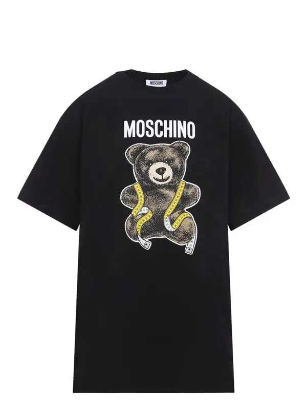 Moschino Teddy Bear Graphic T-shirt - Black