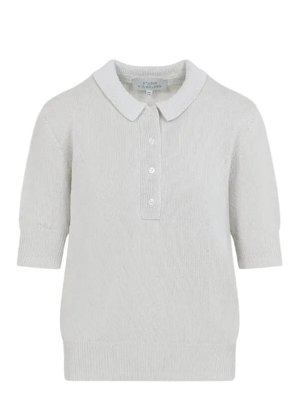 Studio Nicholson Tolosa Polo - Nude & Neutrals
