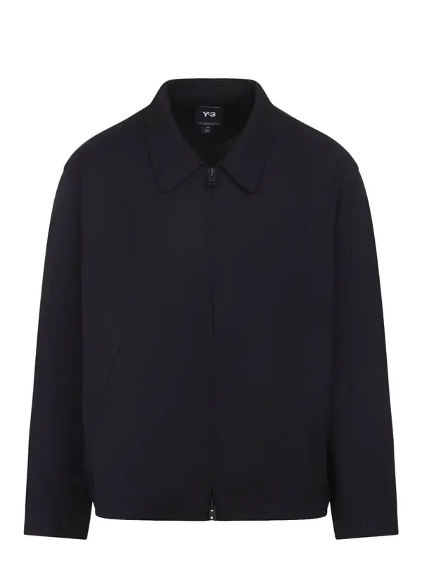 Y3 Refined Wool-blend Jacket - Black