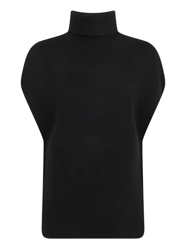 TOTEME Double-knit Caplet - Black
