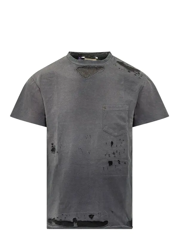 GALLERY DEPT. Distressed Pocket T-shirt - Black