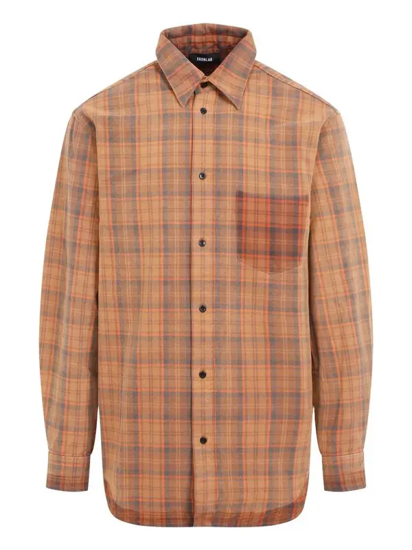 EGONLAB Mini Over Shirt - Yellow & Orange