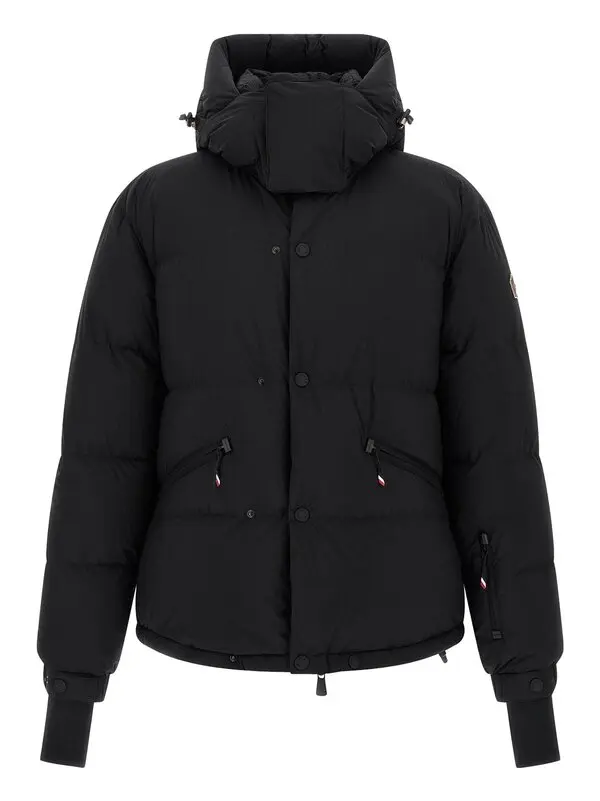 Moncler 2l Nylon Waterproof Ski And Trekking Jacket - Black