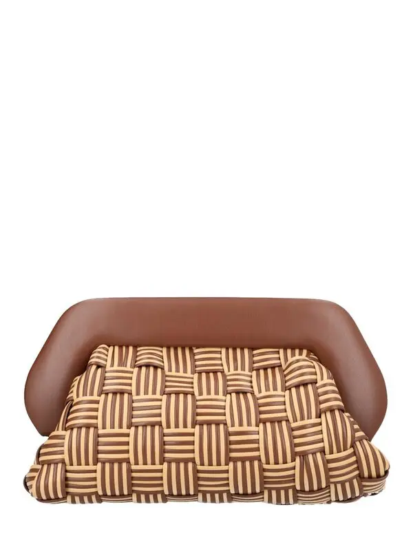 THEMOIRE Bios Gathered Handbag - Beige