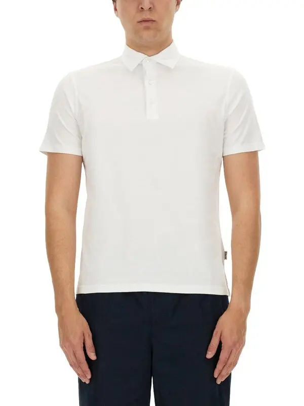 Aspesi Classic Cotton Polo - White