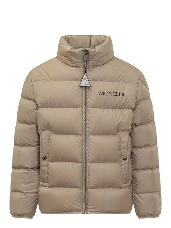 Moncler Padded Down Jacket - Beige
