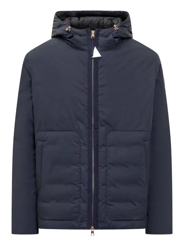 MONCLER X DONALD GLOVER Caracara Down Jacket - Blu