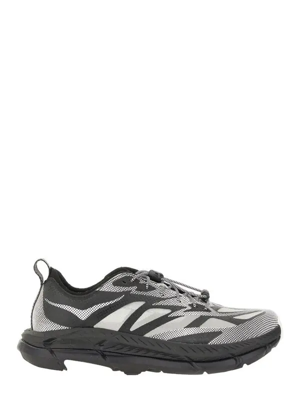 Hoka One One Mafate Speed 4 Lite Trail Running Sneakers - Black