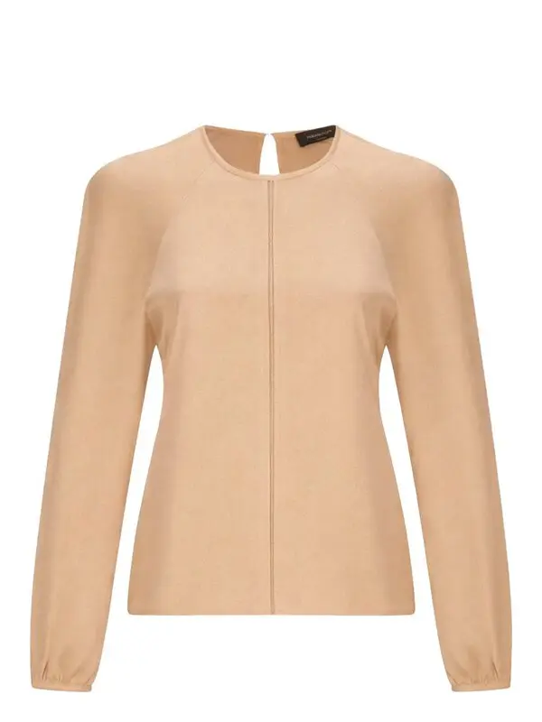 Fabiana Filippi Viscose Blend Top - Beige