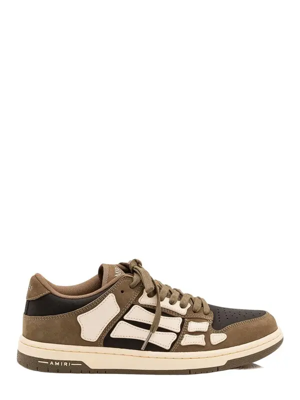 Amiri Skel Top Low Sneakers - Black