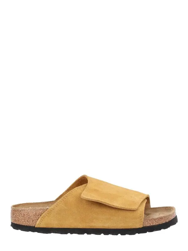 BIRKENSTOCK Suede Clog Mule - Brown