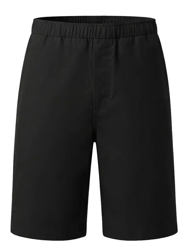 RIER Riera Classic Cotton Mini Shorts - Black