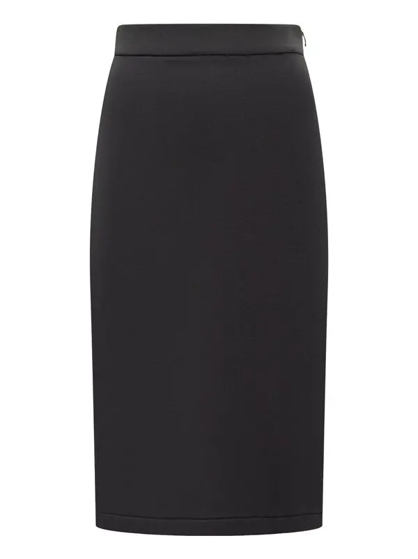 MONCLER GENIUS EDWARD ENNINFUL Elegant Tubino Mini Skirt - 999