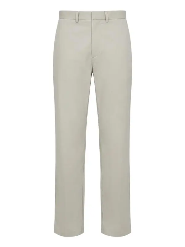 RIER Riere Lightweight Cotton Mini Trousers - Light Grey Suit