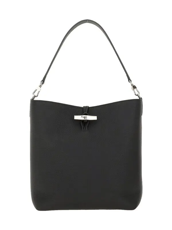 Longchamp Mini Hobo Handbag - Black