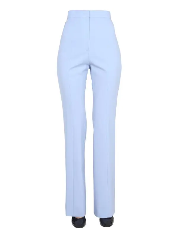 PATOU Wool Blend Tailored Trousers - Azure