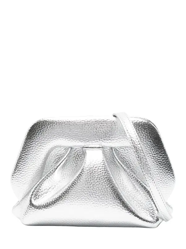 THEMOIRE Mini Leather Bag - Silver