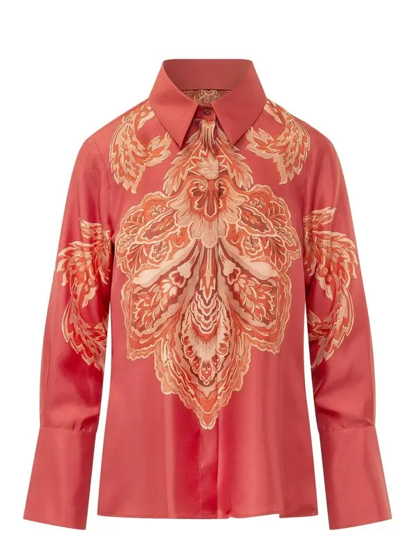 Momoni Printed Shirt - Aragosta