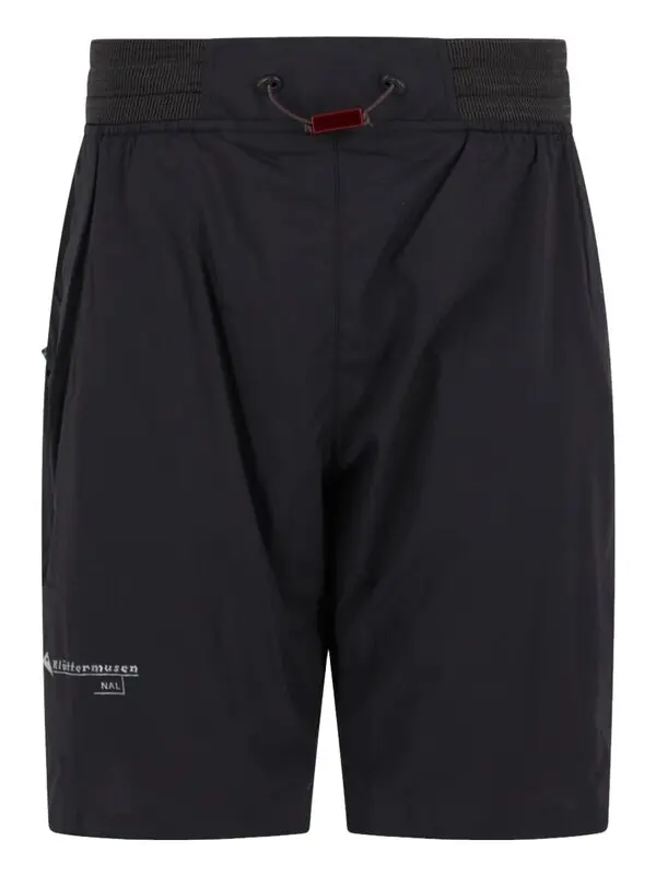 KLATTERMUSEN Performance Shorts With Drawstring Waist - Black