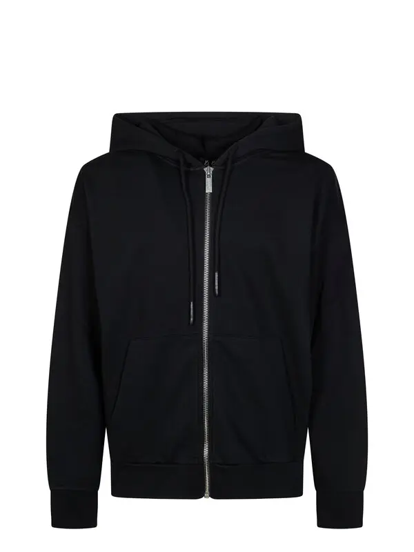 44 LABEL GROUP Classic Zip Hoodie - Nero