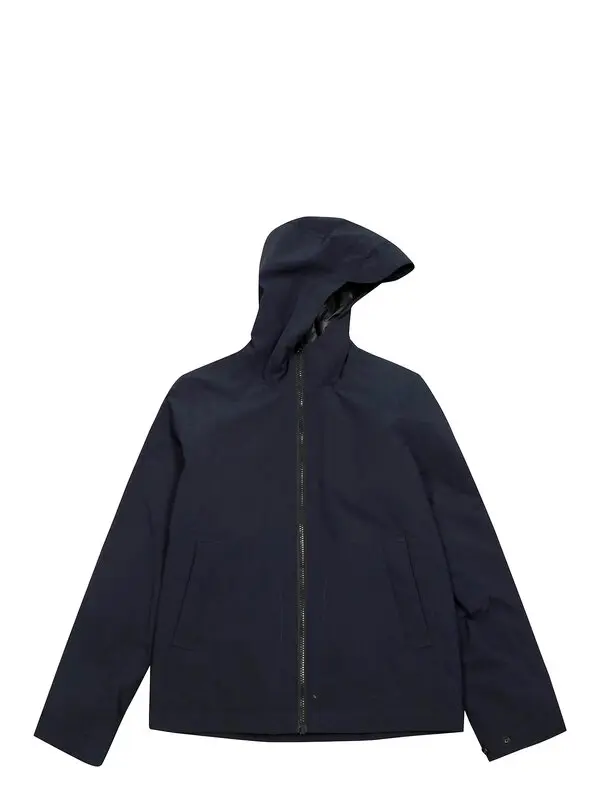 Stone Island Mini Parka With Logo Badge Fw25 - V0020