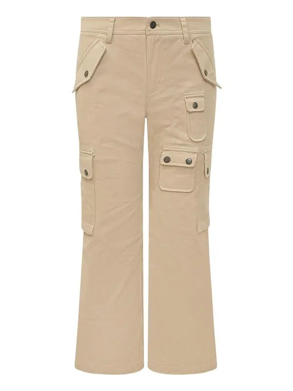 Isabel Marant Étoile Straight-leg Cargo Trousers - Beige