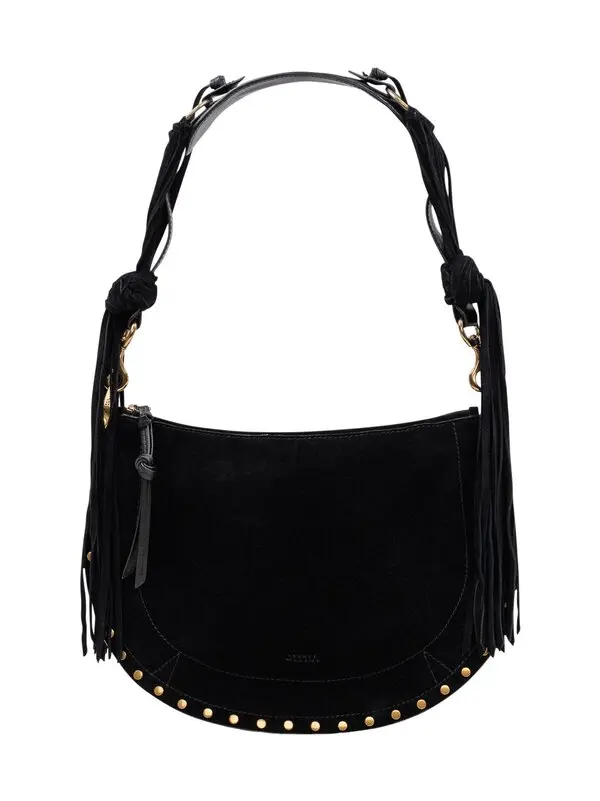 Isabel Marant Étoile Suede Shoulder Bag - Black