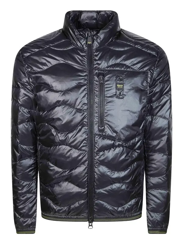 BLAUER. Quilted Jacket - Nero