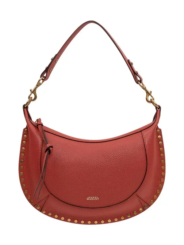 Isabel Marant Étoile Mini Studded Shoulder Bag - Brick