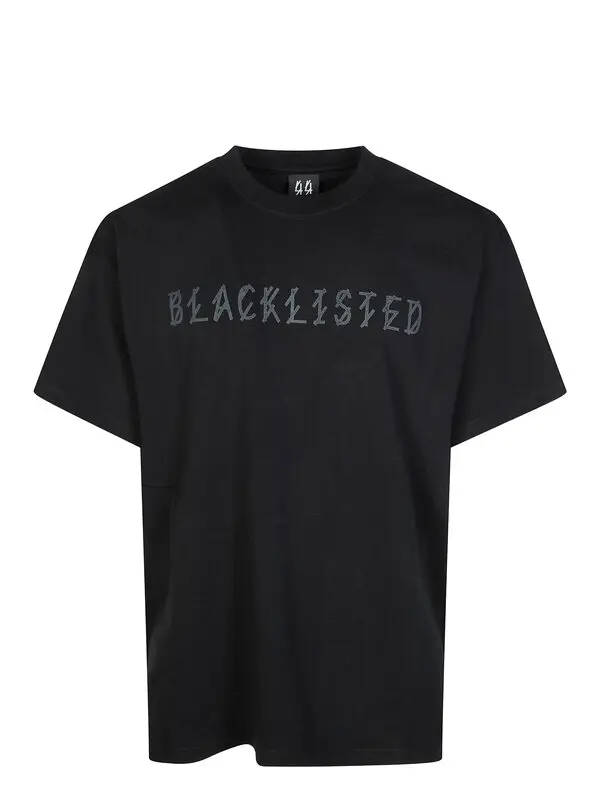 44 LABEL GROUP Essential T-shirt For Ss26 Collection - Nero