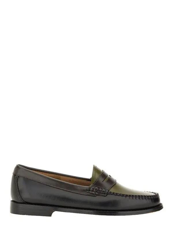 G.H. BASS & CO. Weejuns" Tricolour Penny Loafers - Multicolour
