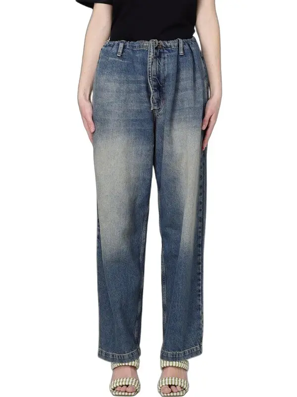 Moschino Straight Leg Jeans - Blue