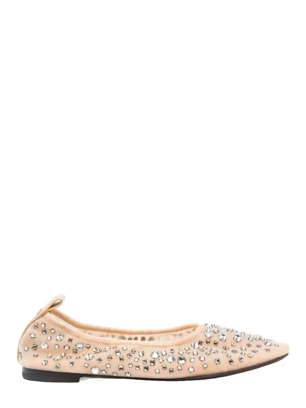 Tory Burch Crystal-embellished Ballet Flats - Multicolour