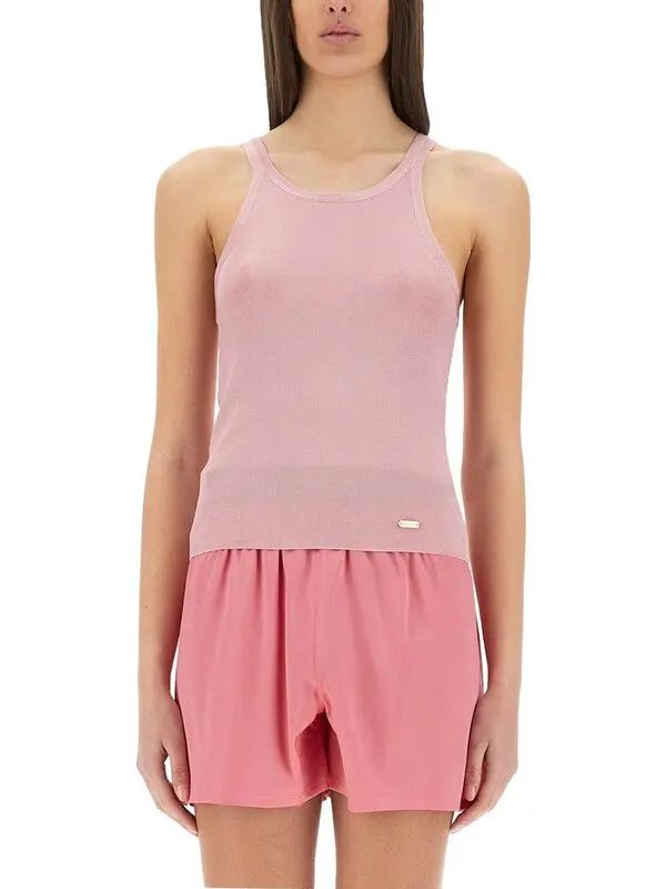 TOM FORD Silk Knitted Tank Top - Pink