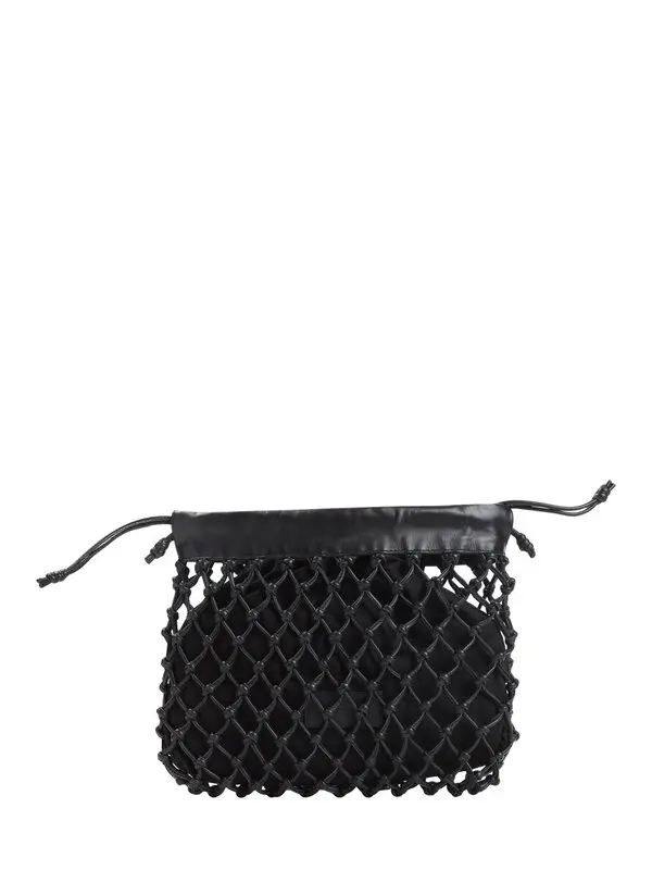 THE FRANKIE SHOP Mini Pouch Handbag - Black