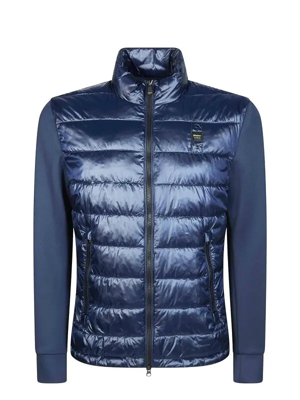 BLAUER. Biker Jacket - Blu