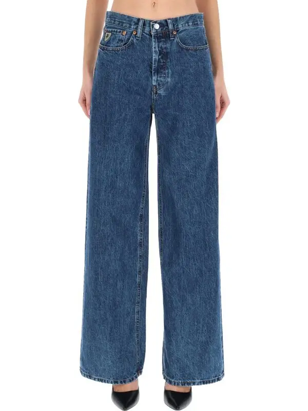 LOIS Mini High-waisted Jeans - Blue