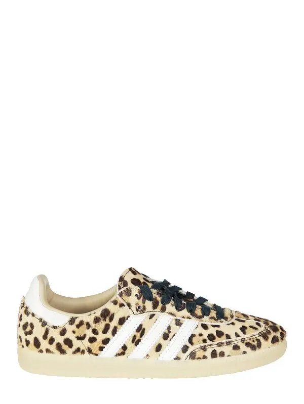 Adidas Classic Retro Leopard Print Sneakers - Marrone