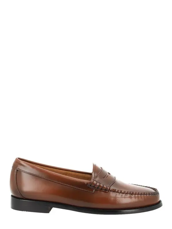 G.H. BASS & CO. Leather Penny Loafer - Brown