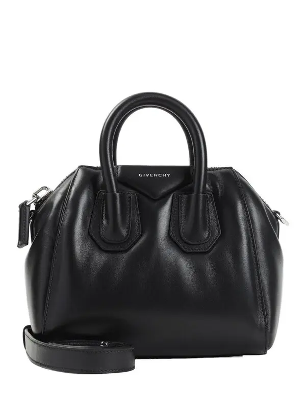 Givenchy Mini Antigona Bomber Bag - Black