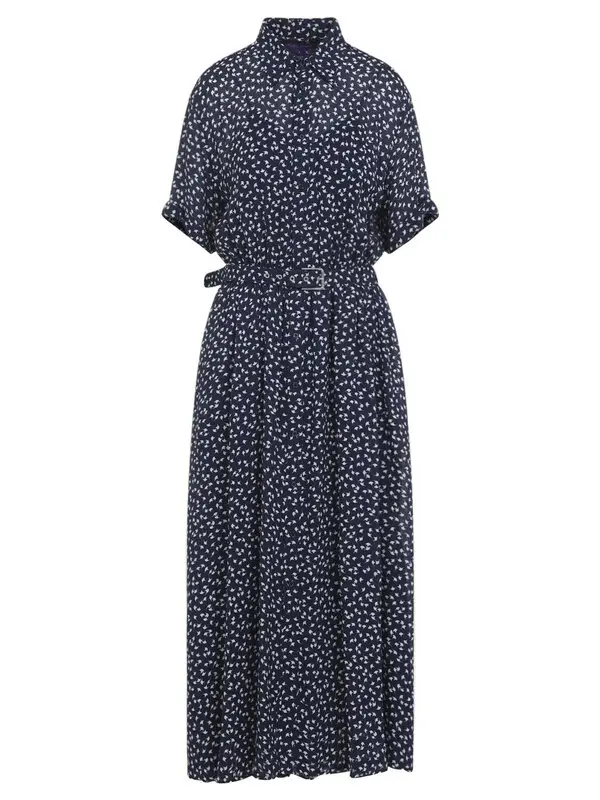 Ralph Lauren Sura Short Sleeves Dress - Blue