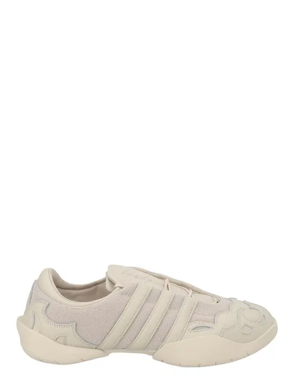Y3 Regulus 2002 Leather & Mesh Sneakers - Grey