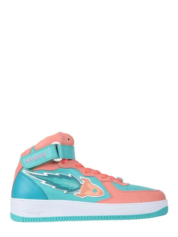ENTERPRISE JAPAN Rocket Mid Sneakers - Azure
