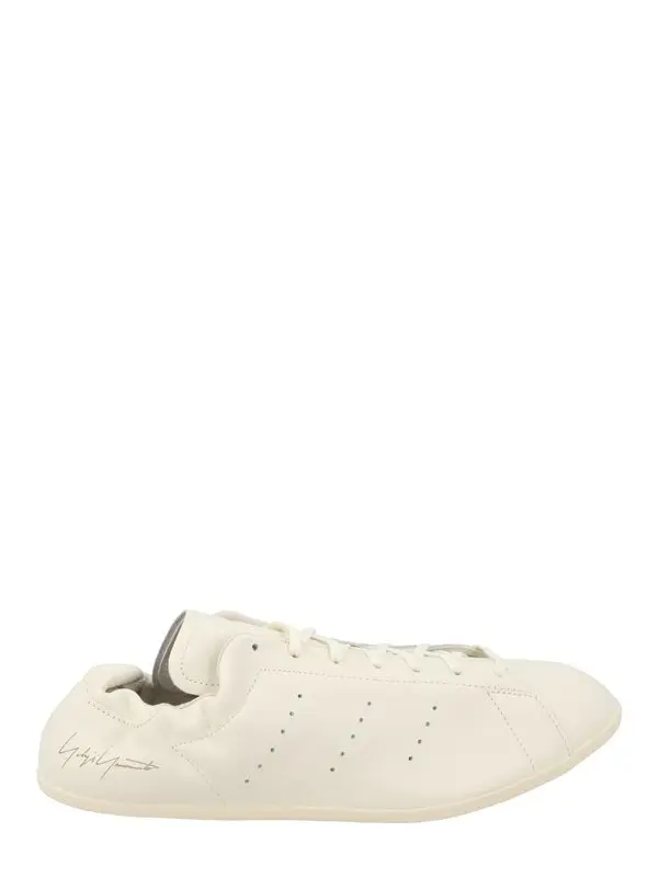 Y3 Leather Sneakers - White