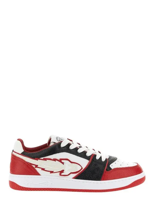 ENTERPRISE JAPAN Rocket Color-block Lace-up Sneakers - Multicolour