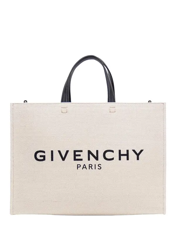 Givenchy G-tote Mini Handbag - Beige/black