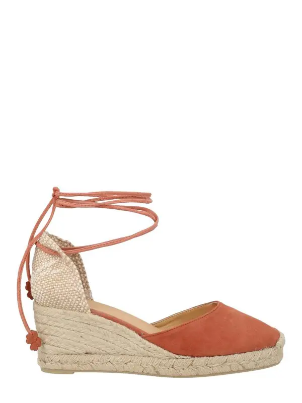 CastaÑer Wedge Espadrilles With 7.5 Cm Heel - Pink