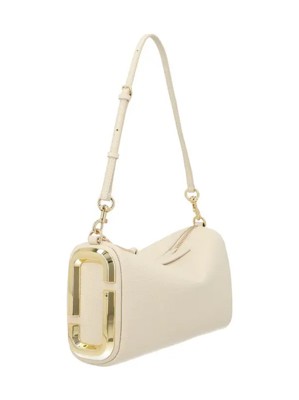 Marc Jacobs Mini Leather Shoulder Bag - Ivory