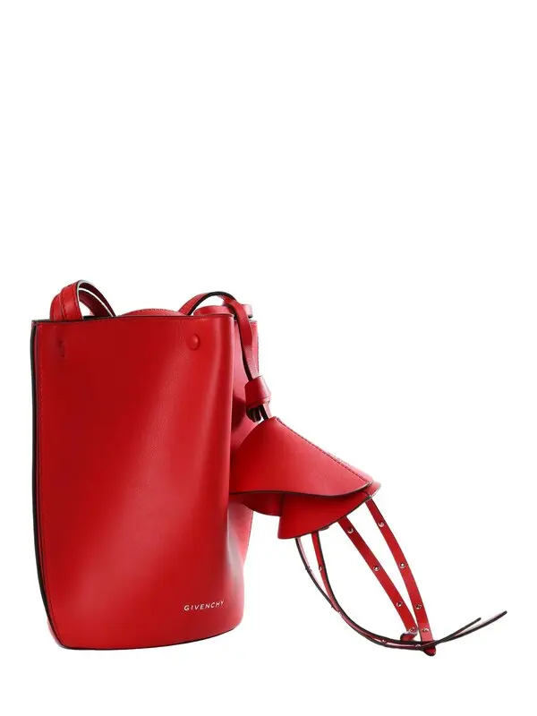 Givenchy Mini Bucket Handbag - Deepred